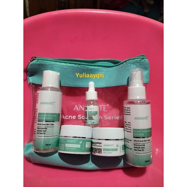 Animate Acne Solution Series 5in1 | Shopee Malaysia