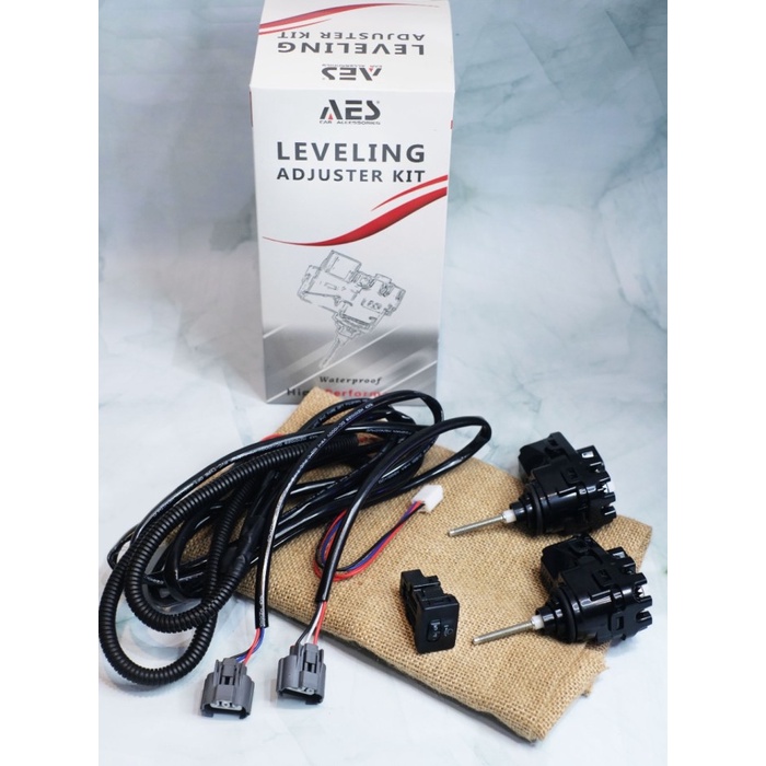 Universal Auto leveling headlamp AES brand car package | Shopee Malaysia