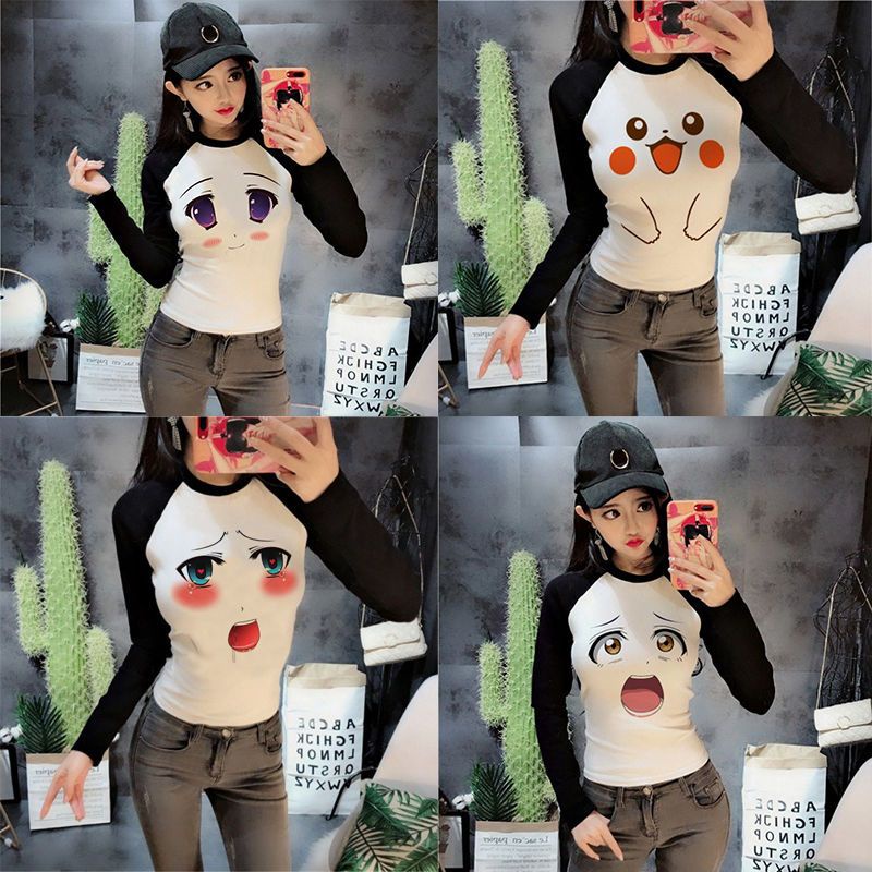 Pikachu 3D cartoon clothes sexy chest big girls three-dimensional cute ...