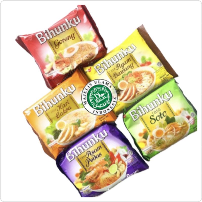 BIHUNKU RASA AYAM BAWANG / GORENG 55 GRAM / BIHUN INSTAN SIAP SAJI ...