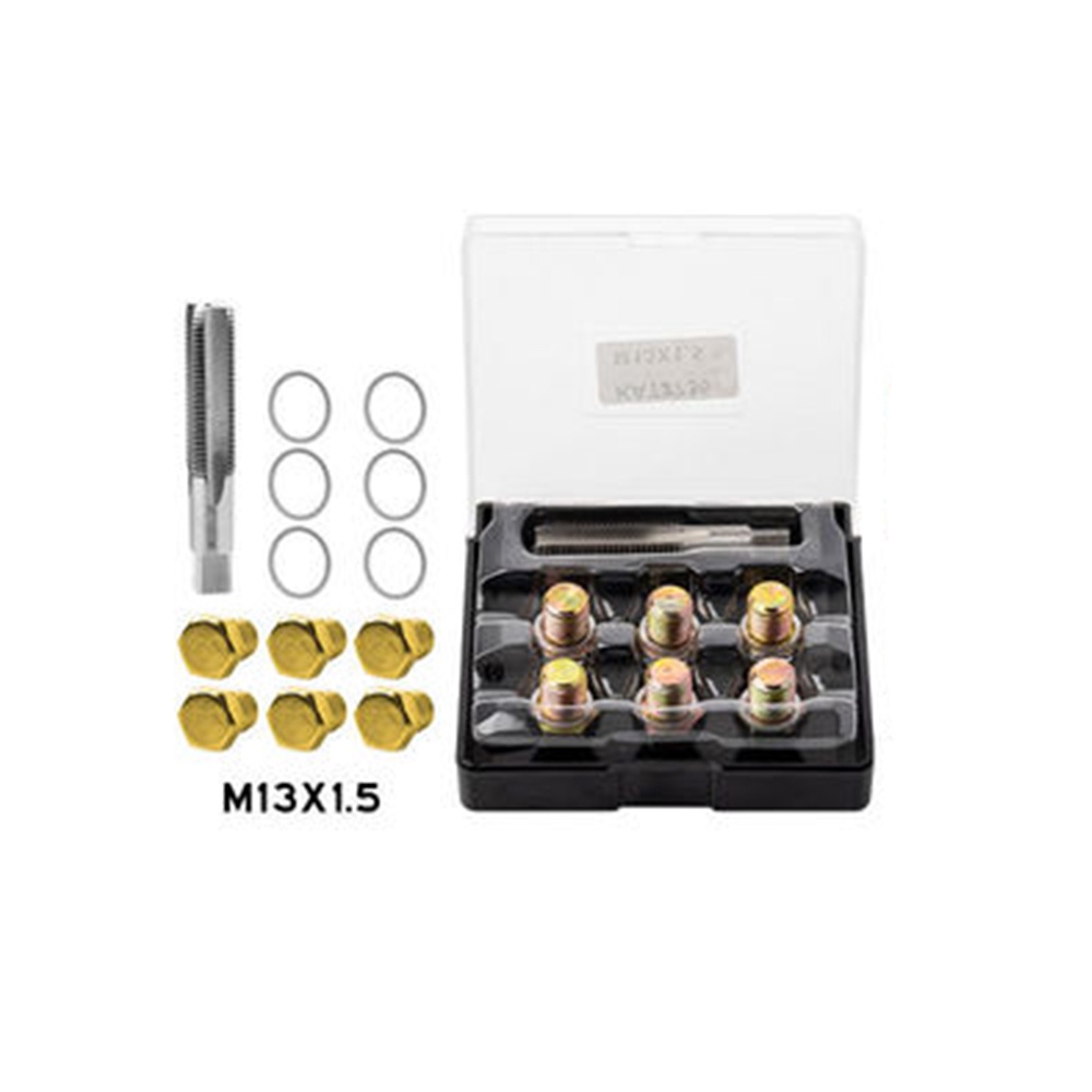 Oil Pan Drain Sump Plug Key Thread Repair Tool Kit Set Garage M13 M15 M17 M20 | Shopee Malaysia