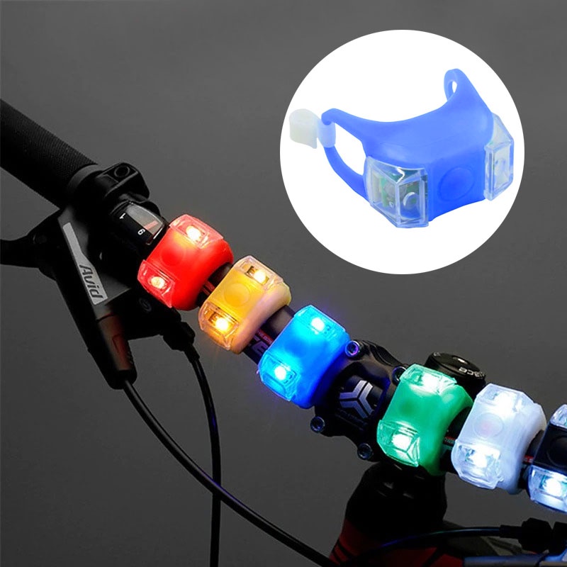 3 Modes Waterproof Bicycle Safety LED Light Clip On Frog MTB Bike Rear ...
