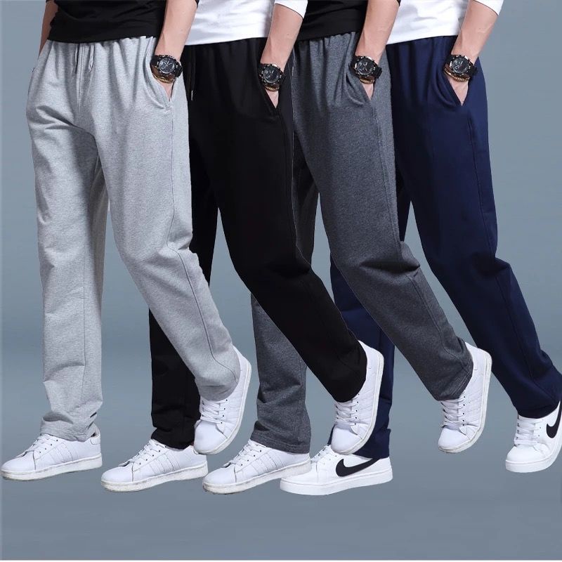 【M-8XL】Men's fattening plus size sports pants Men's sanitary pants Thin ...