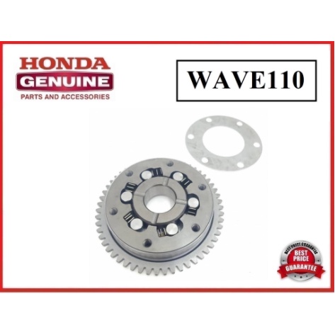 HONDA WAVE110 STARTER ONE WAY WITH GEAR ASSY COMP COMPLETE SET STARTOR ...
