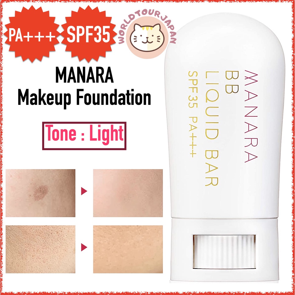 [ Makeup Foundation ] Manara BB Liquid Bar / 7g / SPF35 PA+++/ Tone ...