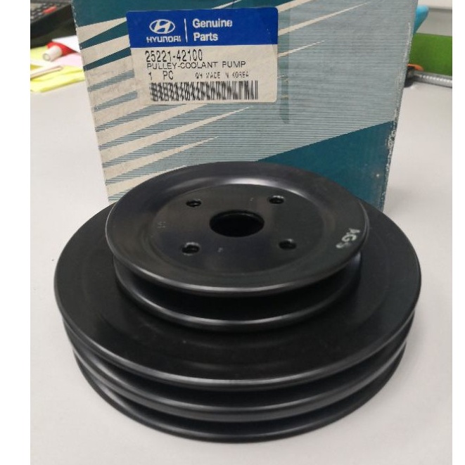 INOKOM LORIMAS AU26 WATER PUMP PULLY 25221-42100 ORIGINAL(NEW) | Shopee ...