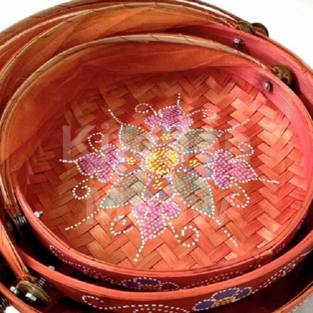 Nyiru Tudung Saji anyaman mengkuang gadang Nyiru tampi buluh bulat Dish ...