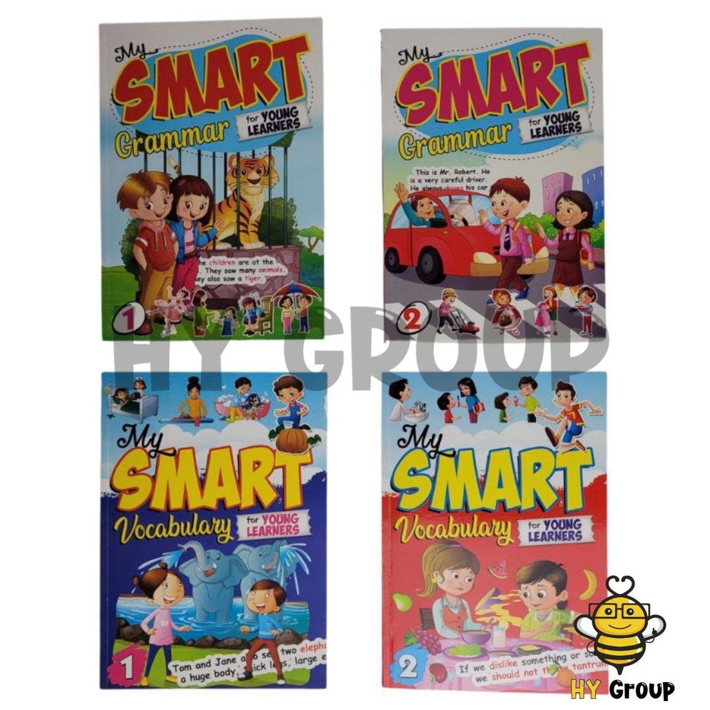 My Smart English Grammar / Vocabulary (2Books/set) | Shopee Malaysia