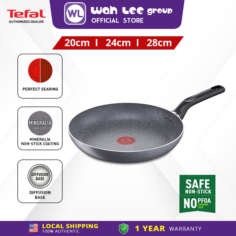 Tefal Cookware Natura Frypan (20cm B22602 B2260295) (24cm B22604 B260495) (28cm B22606 B2260695 ...