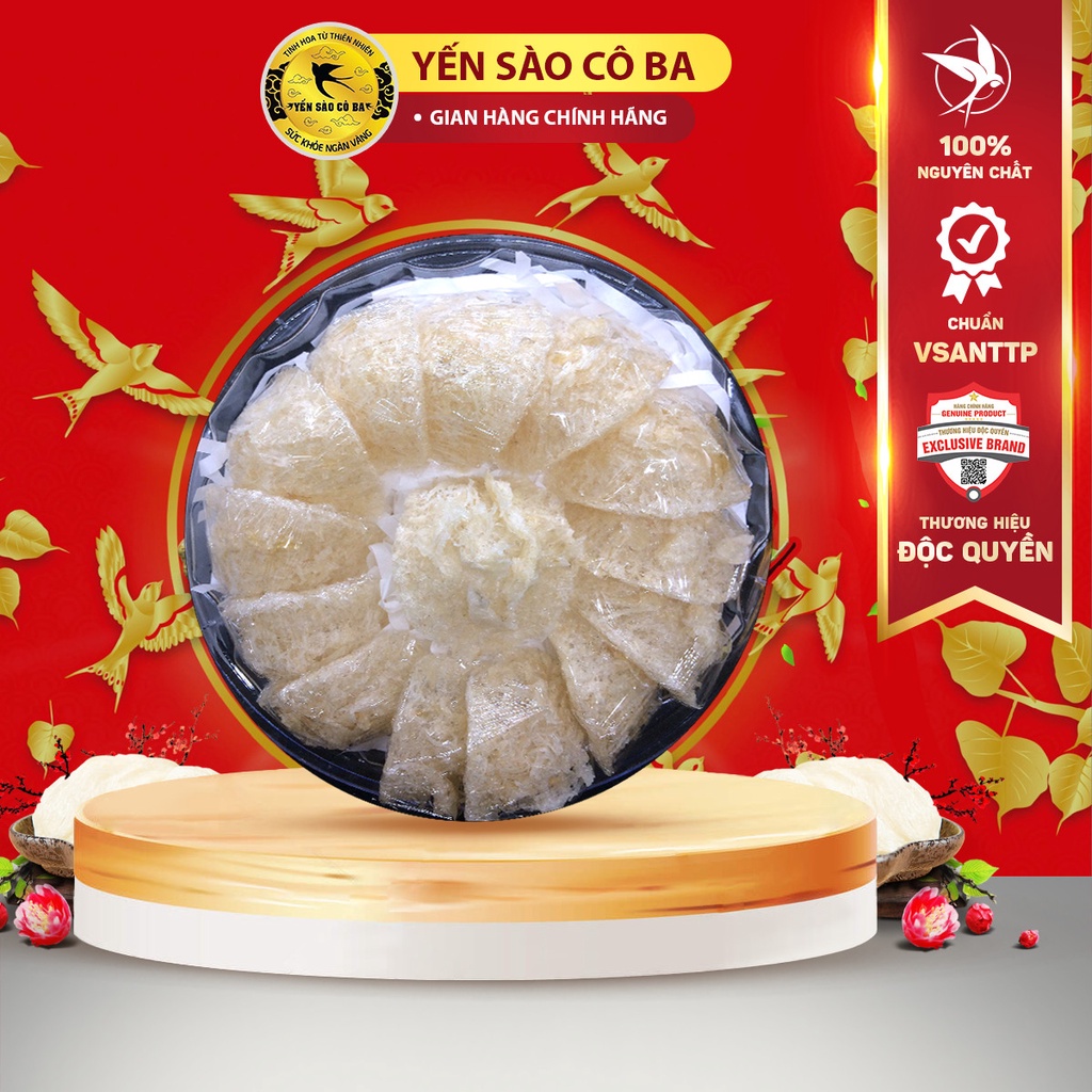 Shredded Bird's Nest with Luffa Legs [Box of 50/100 Grams] [With ...