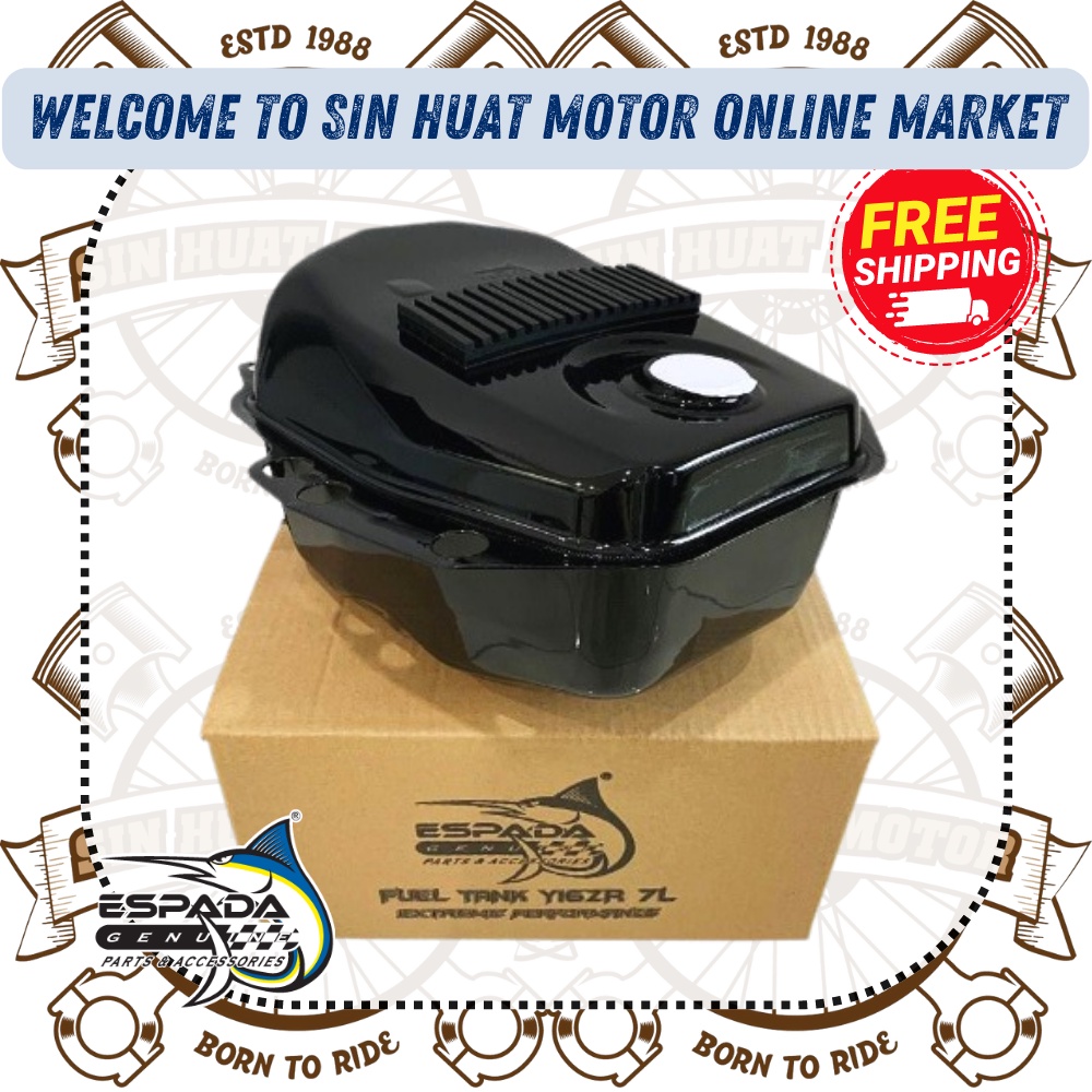 Y16 Y16ZR ESPADA FUEL TANK 7L 7 LITRE TANGKI MINYAK LARGER CAPACITY ...