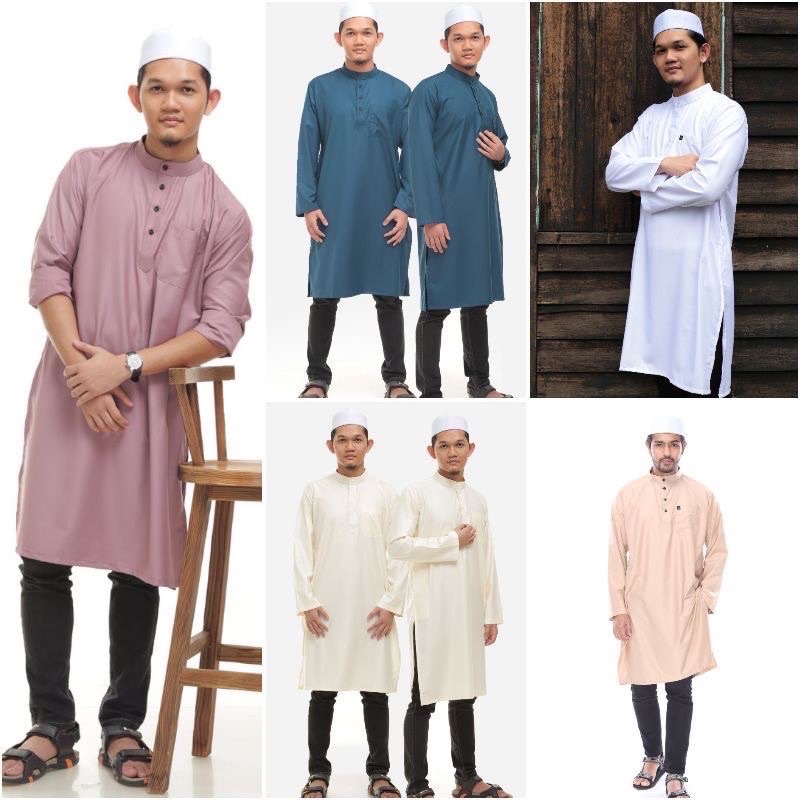 KURTA ALI (LABUH) KAIN COTTON BULAT | Shopee Malaysia