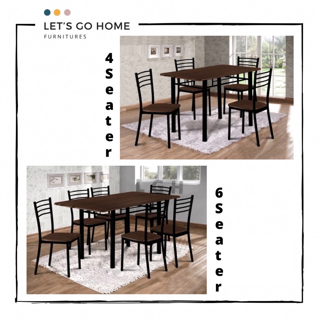 4&6 Seater Dining Set | Dining Table | Dining Table Set | Simple Home ...