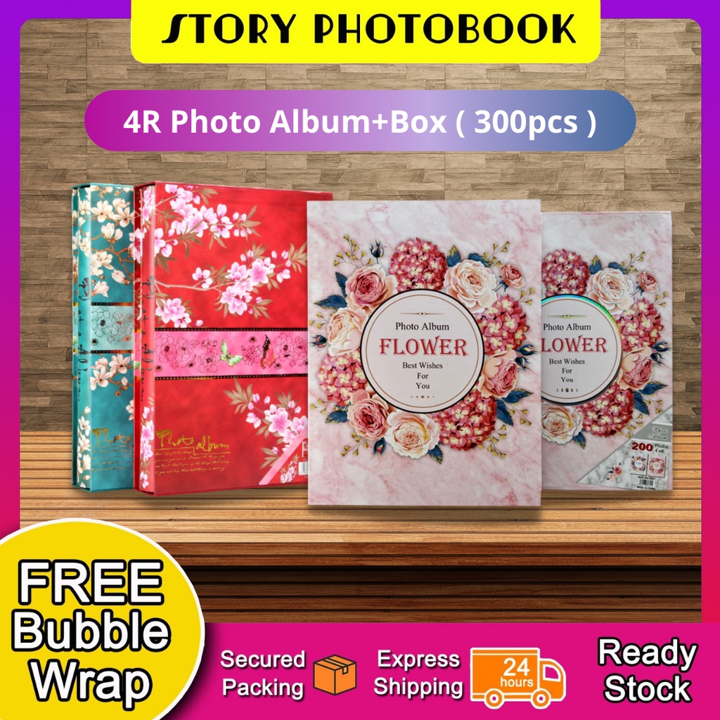4R Photo Album 300pcs+Box Ready Stock 🇲🇾 | Shopee Malaysia