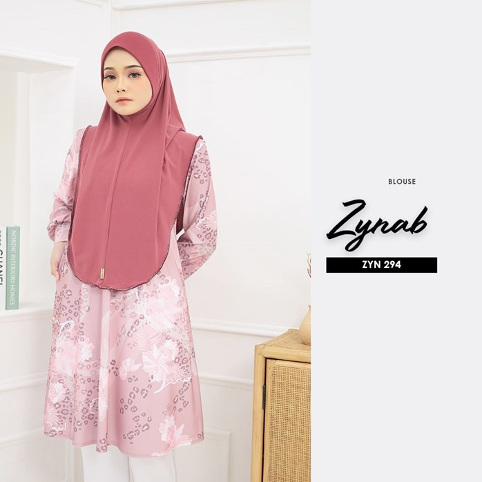 BLOUSE ZYNAB BY DALILA PART 4 | Shopee Malaysia
