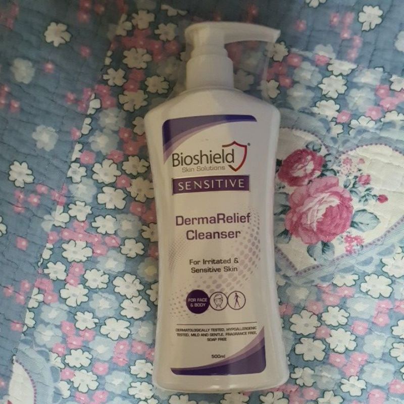 Bioshield Sensitive Derma Relief Cleanser 500ml (Expiry Date:11/2025 ...