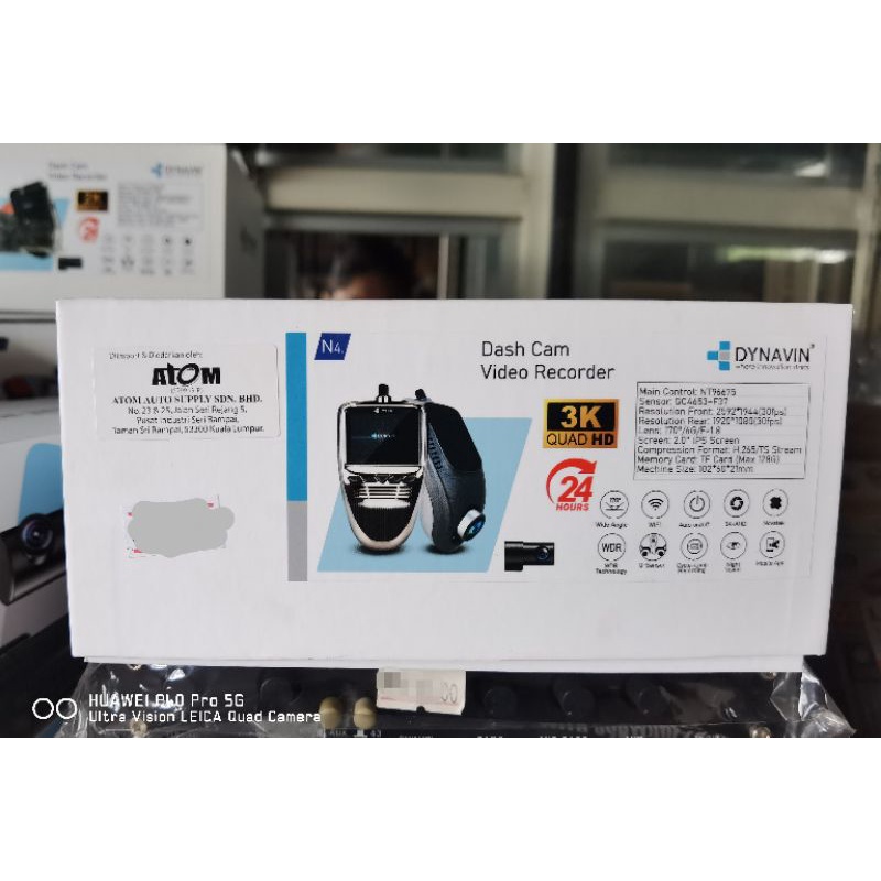 Dynavin N4 Series 2 Ch Dual Dash Cam | Shopee Malaysia