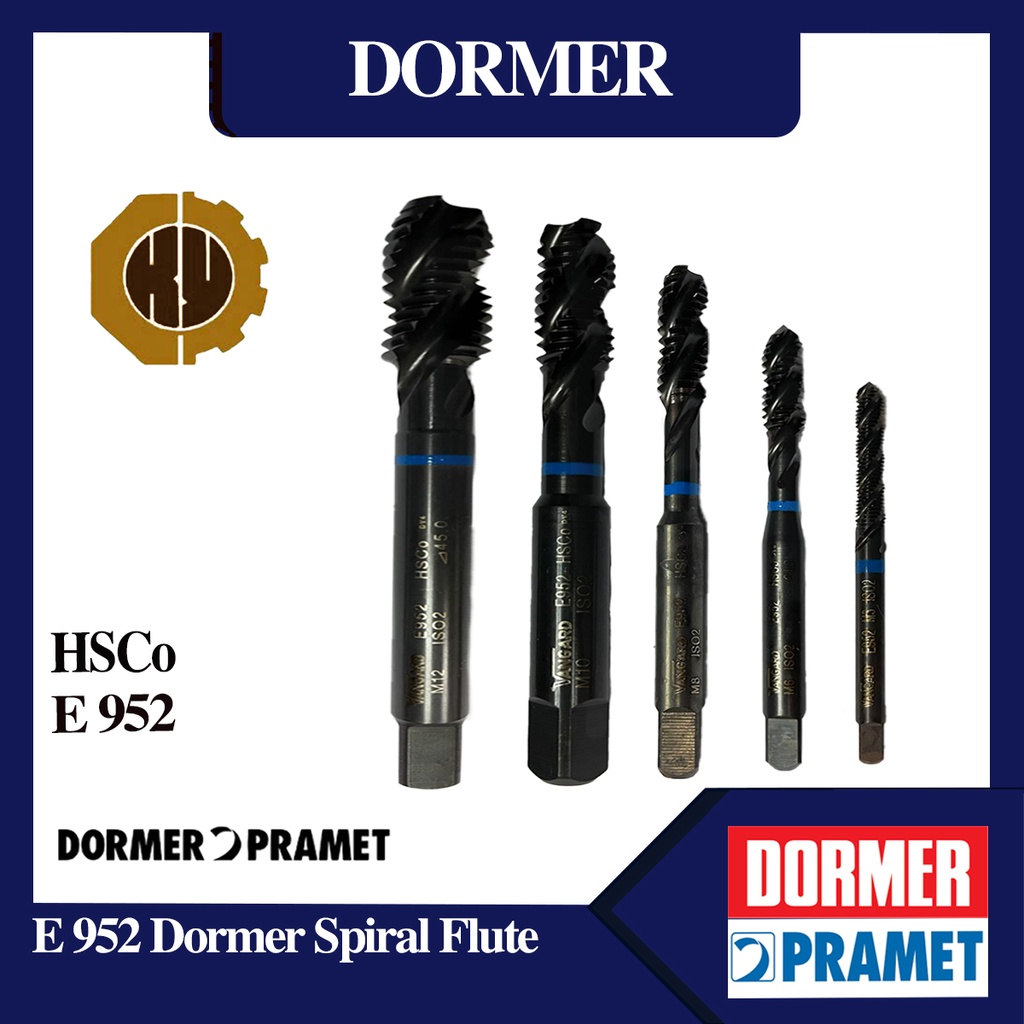 E 952 Dormer Spiral Flute / machine tap / pc | Shopee Malaysia