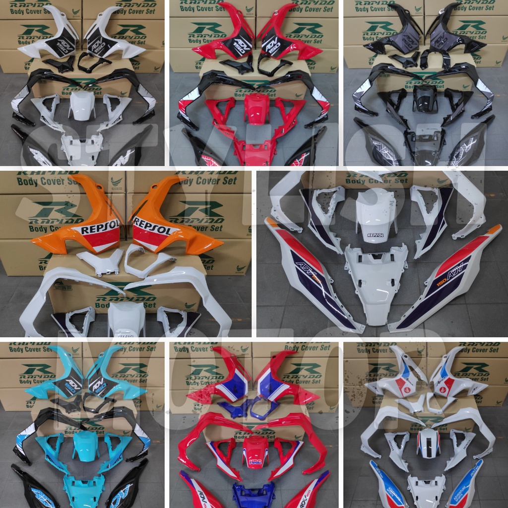 HONDA ADV150 REPSOL/HRC EDITION/AFRICA TWINS/IRON MAN/CAPTAIN AMERICA ...