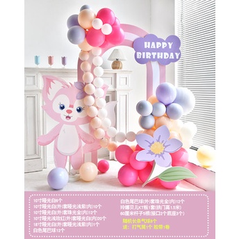 Disney Linabell Theme Birthday Backdrop Board | Shopee Malaysia