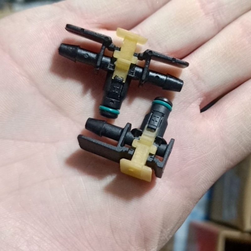 EFI Diesel Fuel Injector Oil Return Connector Three-way Two-way Four ...