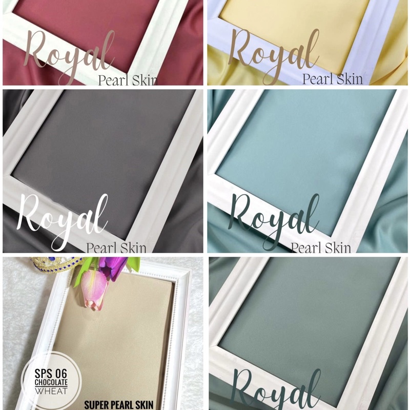 KAIN PLAIN SUPER PEARL SKIN JAPAN PREMIUM | Shopee Malaysia