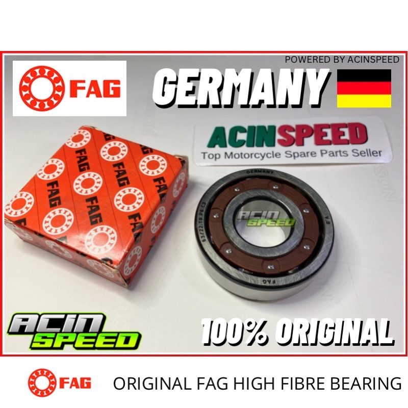 FAG Bearing 6205 6304 6204 63/22 C3 Bearing Racing Germany TB P6 C3 ...