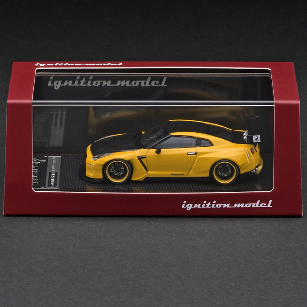 Ignition Model IG2797 1/64 NISSAN SKYLINE GT-R R35 PANDEM YELLOW ...