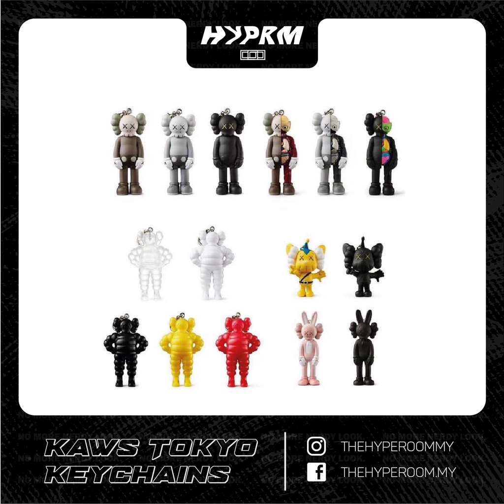 KAWS Tokyo First 2021 Keychain | Shopee Malaysia