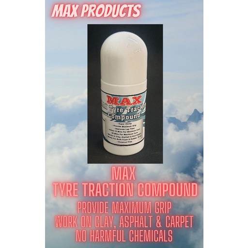 MAX RC Cars Tyre Traction Compound ( 60 ml ) / Refill ( 60 ml ...