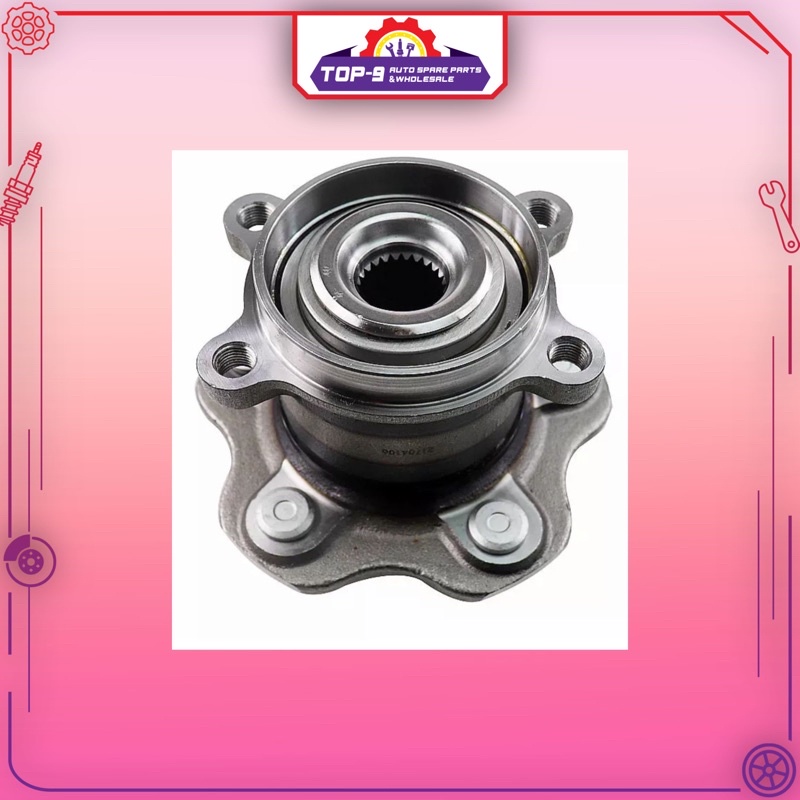 NISSAN X-TRAIL T32 2015 4WHEEL REAR WHEEL HUB BEARING OEM PCS SATU BIJI ...