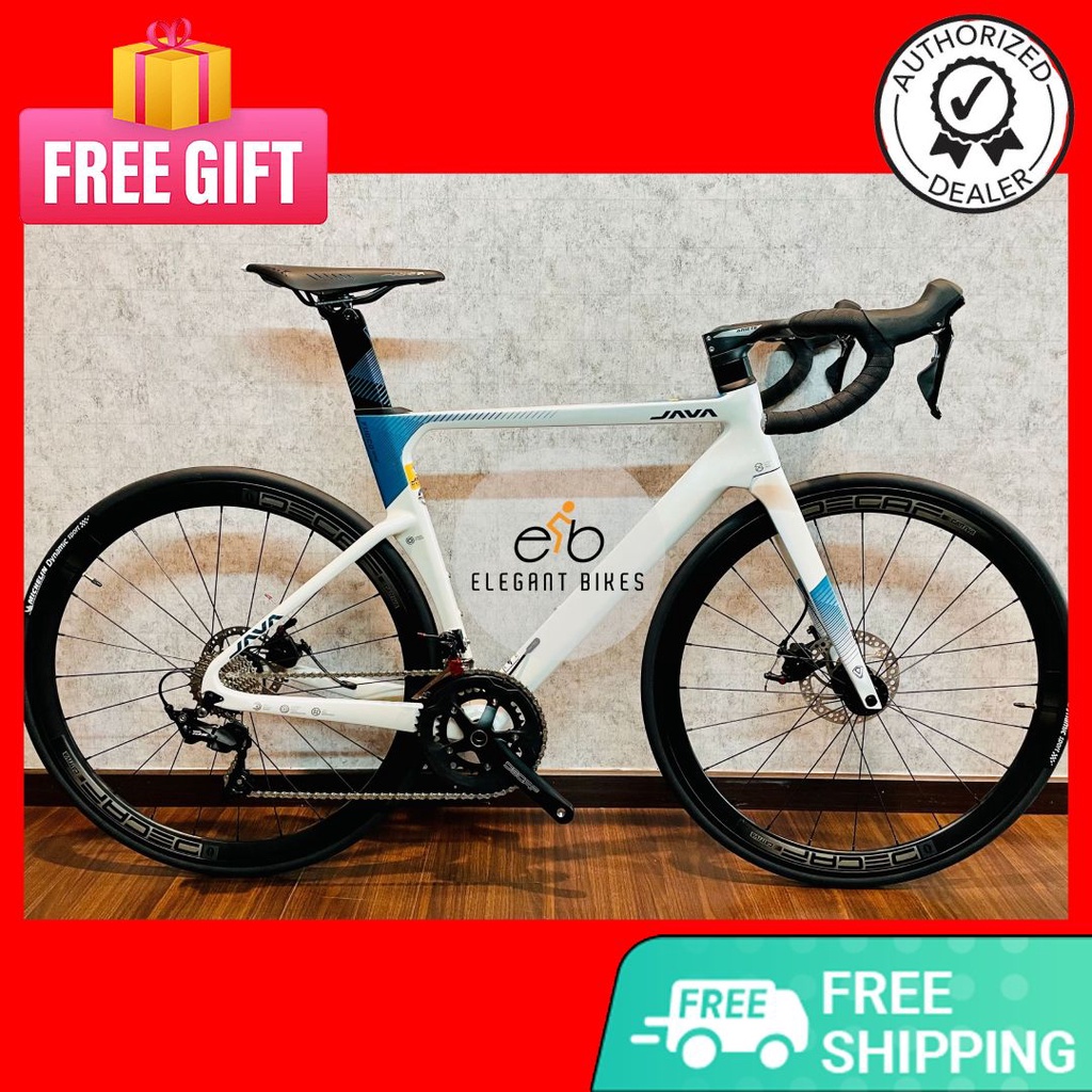 JAVA FUOCO DISC ITALY UCI APPROVED AERO FRAME 11SP R7000 ROAD BIKE ...