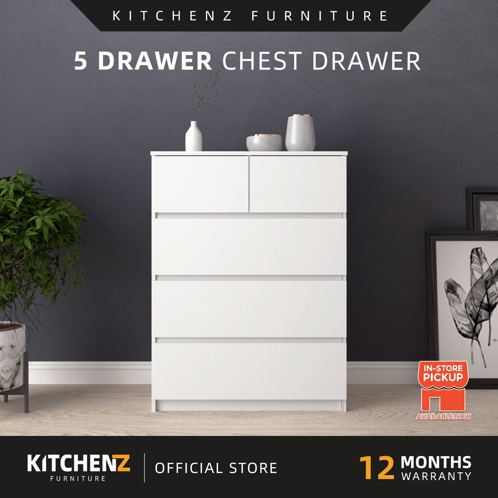 KitchenZ 4 Layer Chest Drawer 5 storage drawer Almari Laci Layer Drawer ...
