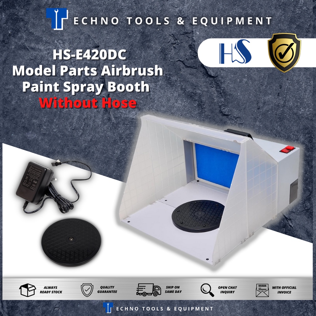 HaoSheng Airbrush Extractor/Spray Booth Without Hose HS-E420DC | Shopee ...