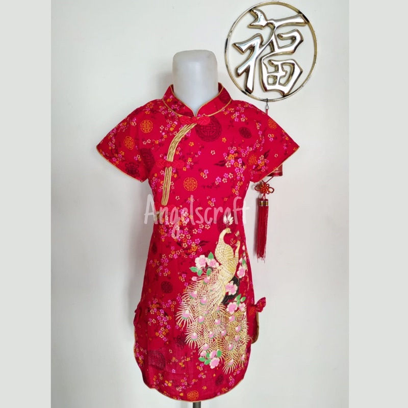 KATUN Girls CHEONGSAM Chinese New Year Dress (Cotton) | Shopee Malaysia