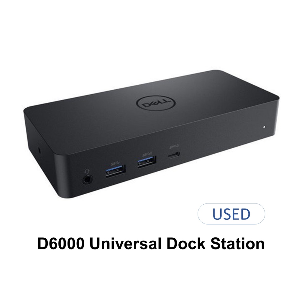 Used D6000 Universal 4k Dock Station Dell Docking 130W Power Adapter ...
