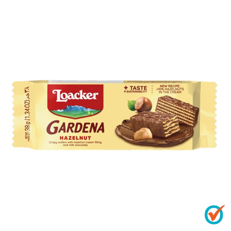 Loacker Gardena Hazelnut 38g | Shopee Malaysia
