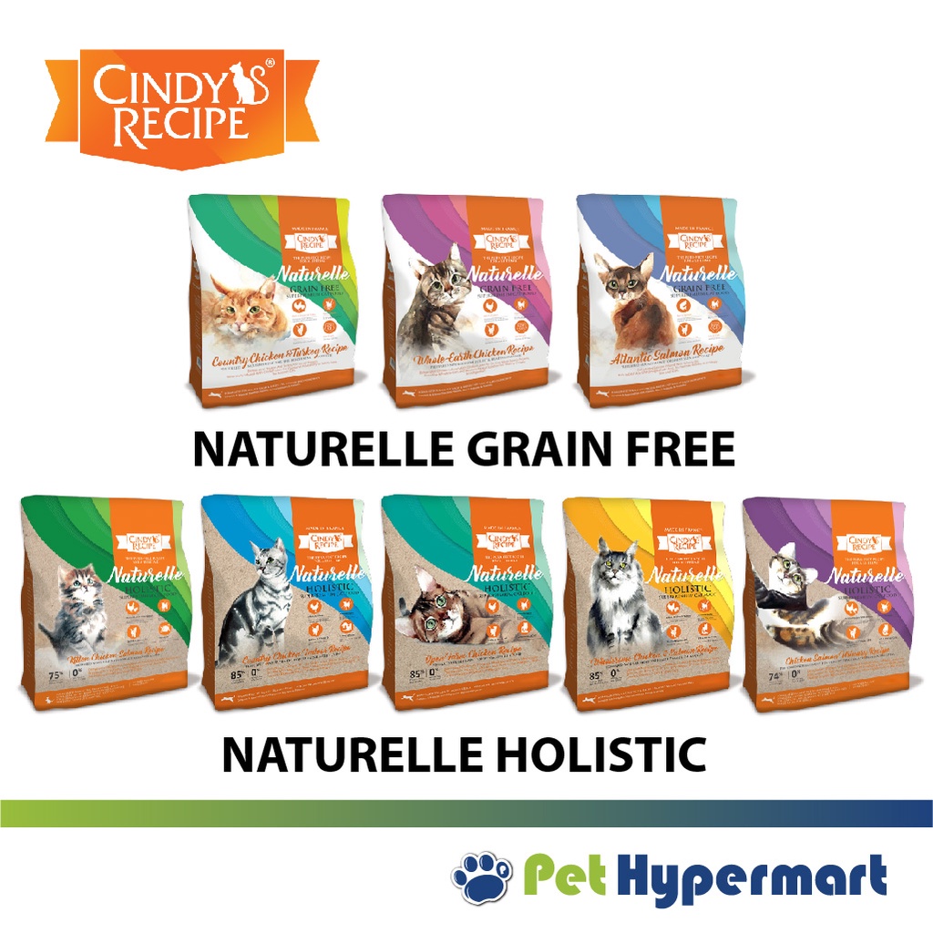 Cindy's Recipe Super Premium Naturelle (Holistic / Grain Free)Cat Dry ...
