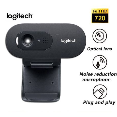 LOGITECH C270i PC/Android TV Box HD Laptop Webcam with Microphone ...