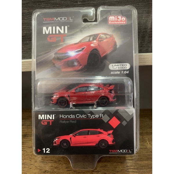MINI GT No. 12 Honda Civic Type R Rallye Red Mijo Exclusive | Shopee ...