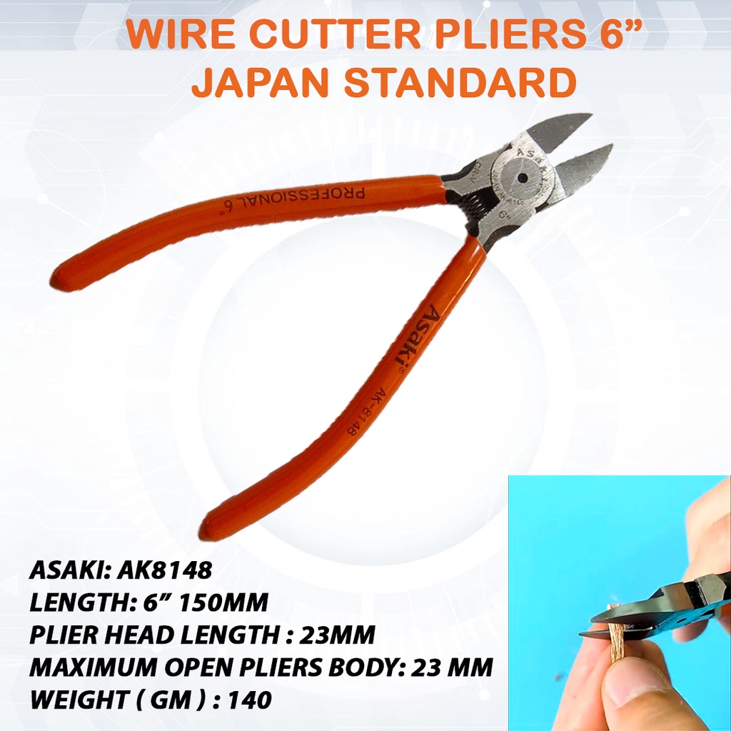Wuyunn.Heavy Duty Wire Cutter.Cable Cutter.Plier Cutter.Pvc Cutter ...