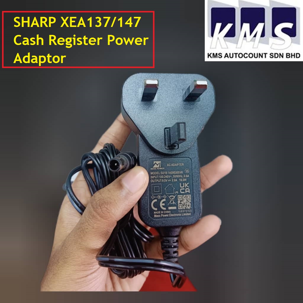 SHARP XEA137/147 Cash Register Power Adaptor 100% ORIGINAL ( READY ...