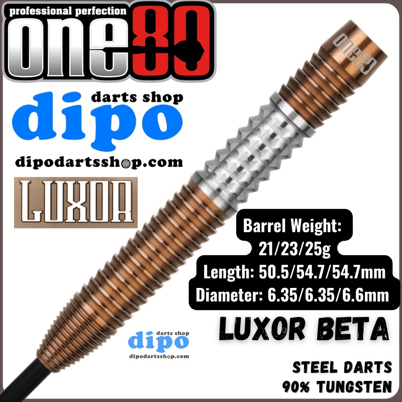 ONE80 Steel Darts - LUXOR BETA | Shopee Malaysia