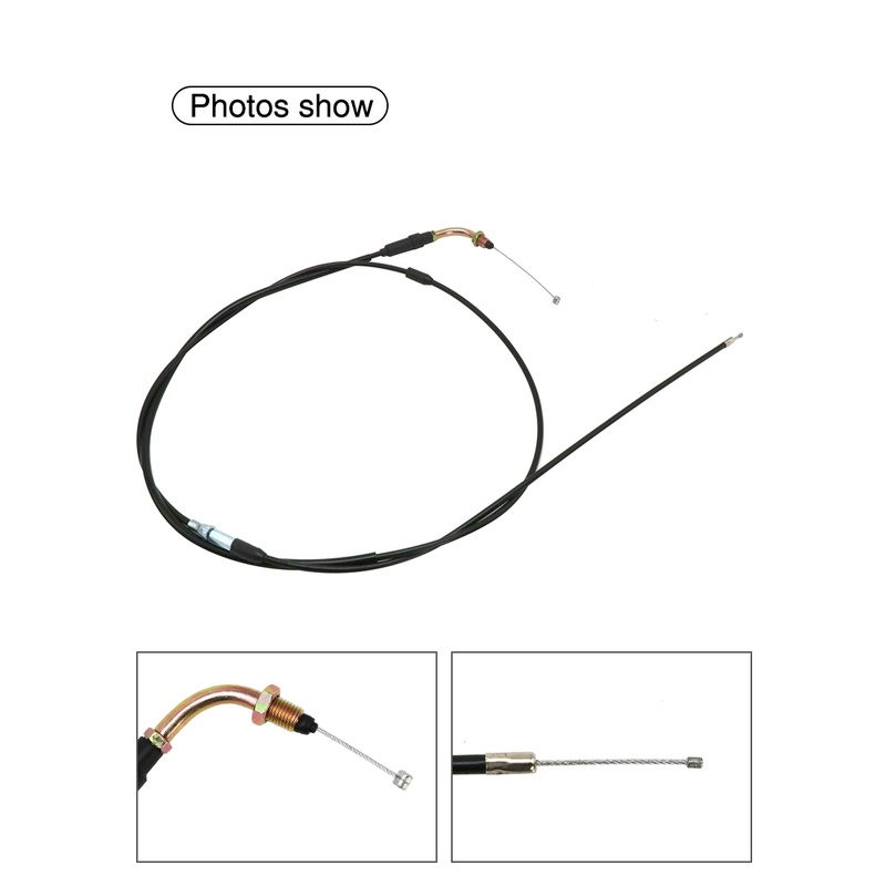 Motorcycle Throttle Cable Scooter Accelerator Cables GY6 Engine 50cc ...