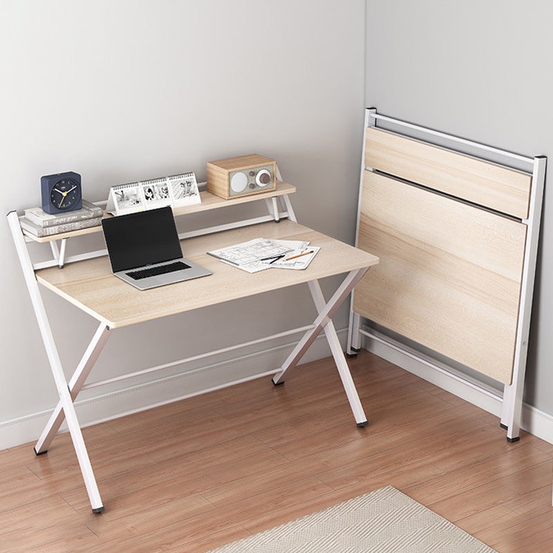 Folding table Computer table study Writing desk Meja study desk Buffet ...