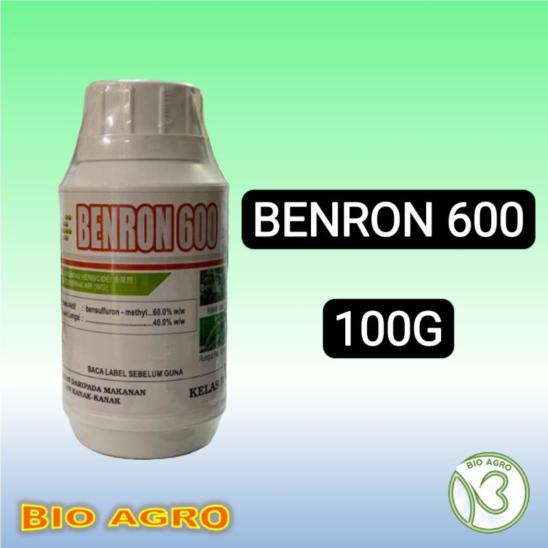 CMC BENRON 600 100G bensulfuron-methyl 60.0% Rumput Padi Burung/Keladi ...