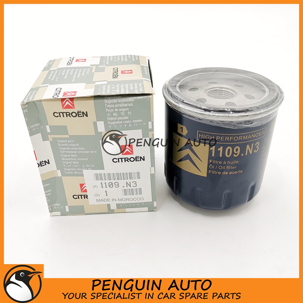 PROTON TIARA PEUGEOT 405 406 306 CITROEN ZX XSARA OIL FILTER OEM 1109 ...