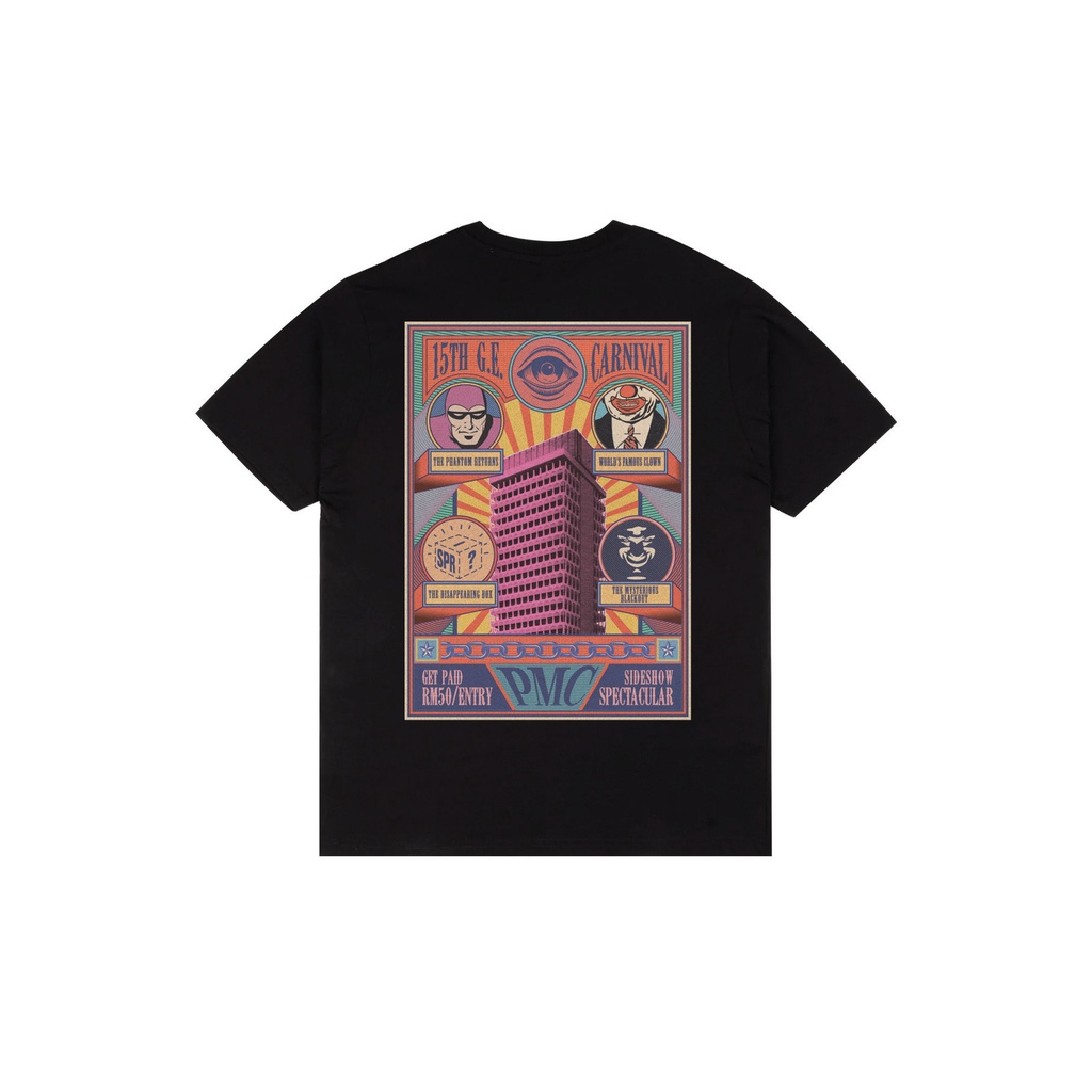 PMC Circus Parliament Tee Black | Shopee Malaysia