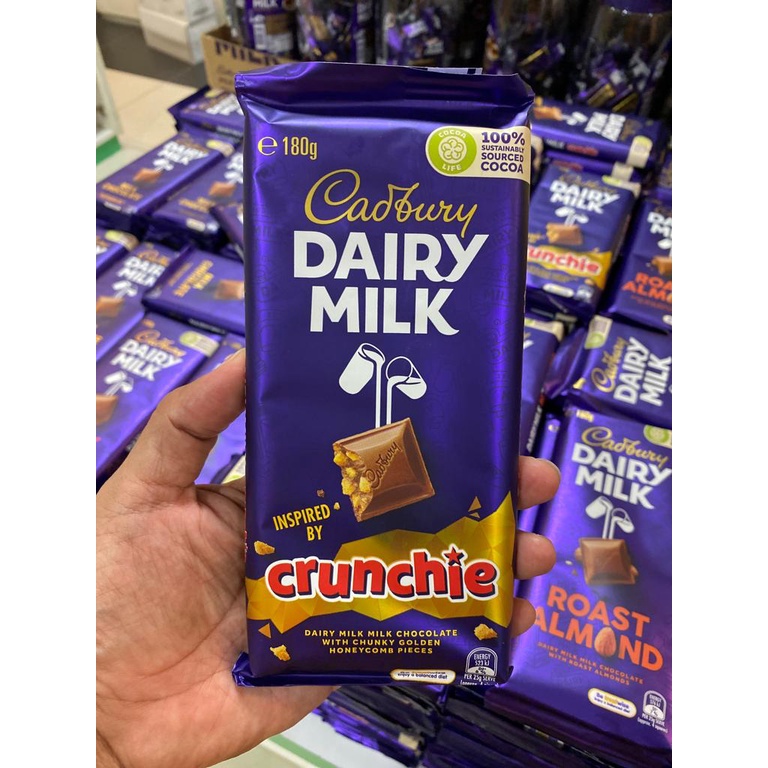 Dairy CADBURY BAR AUSTRALIA 180g | Shopee Malaysia