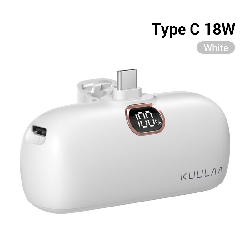 KUULAA mini PD 20W fast charging power pack 5000mah portable Quick ...
